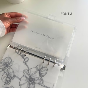 A5 Vellum Custom Inserts - Etsy