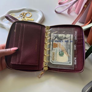 A7 Compact Wallet | A7 Wallet | A7 Cash Stuffing Wallet - Etsy