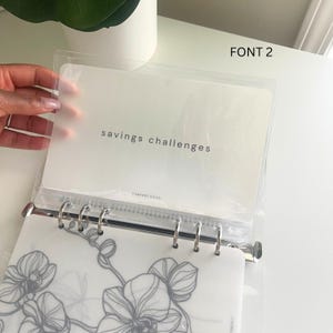 A5 Vellum Custom Inserts - Etsy