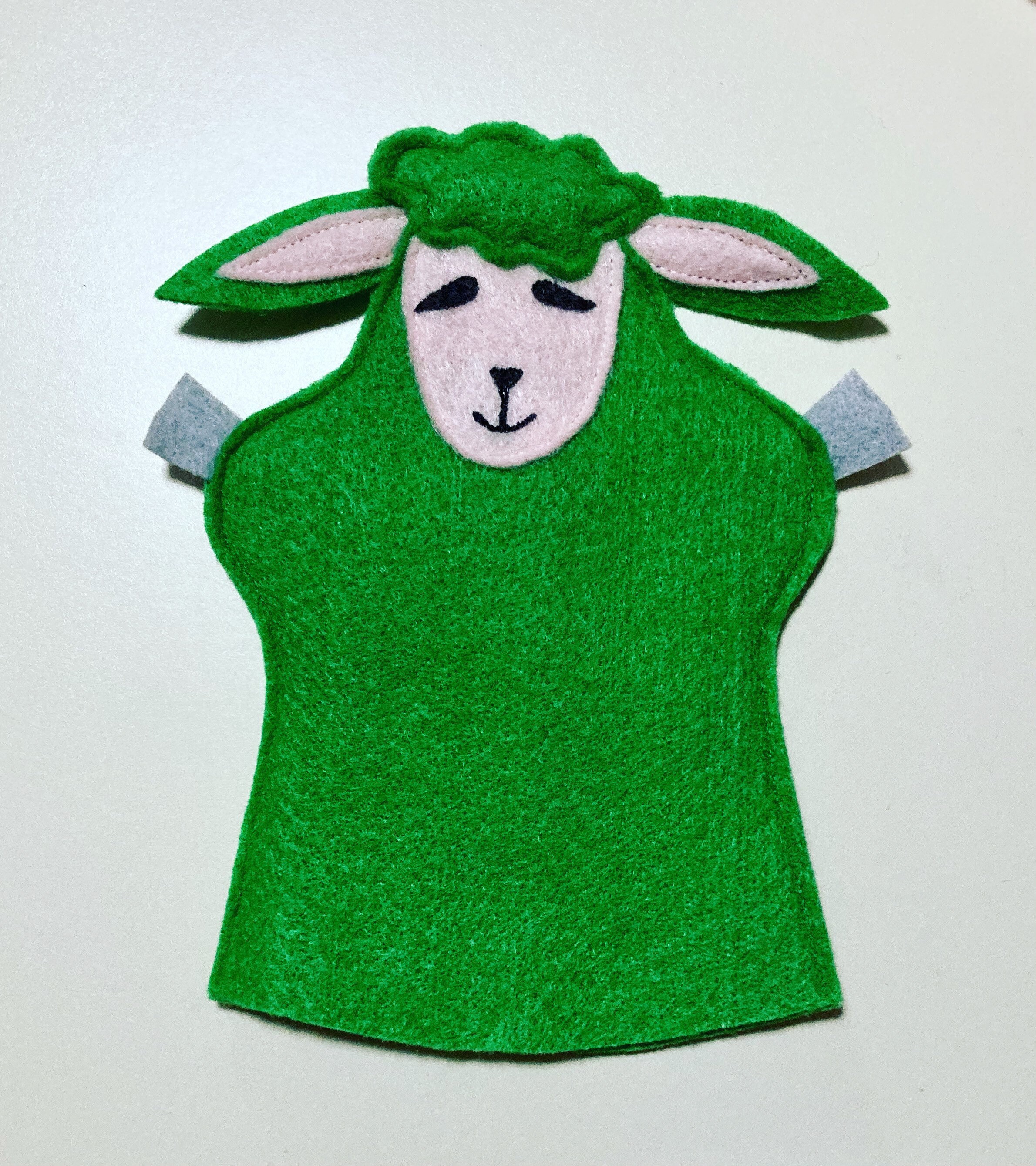 Sheep Hand Puppet / Felt Lamb Puppet / Party Favor - Etsy