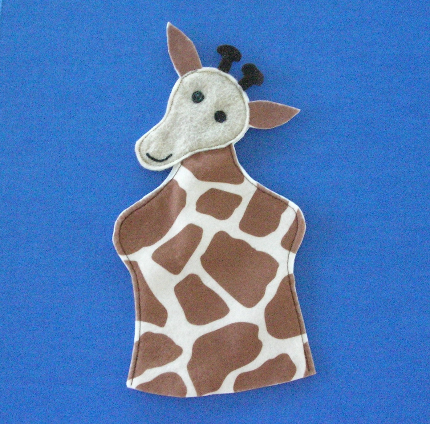 Safari Giraffe Puppet / Safari Party Favors / Handpuppet / Birthday ...
