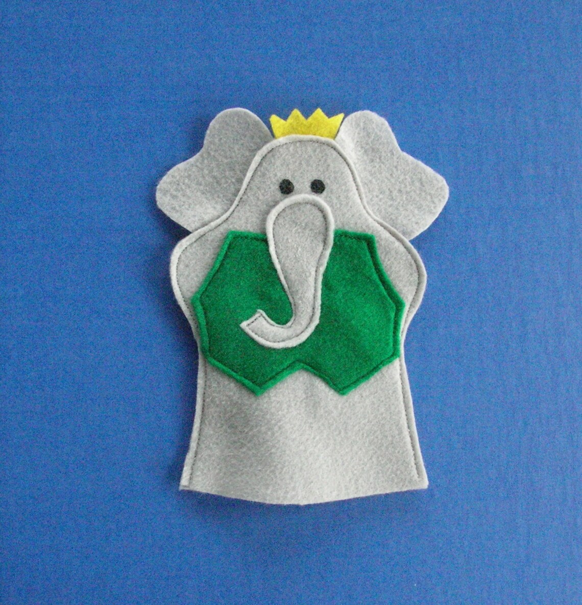Elephant Puppet / Felt Hand Puppet / Party Favor - Etsy