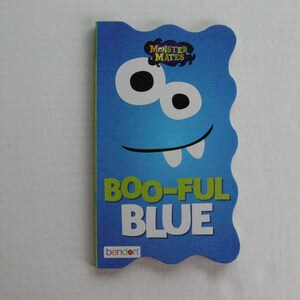 Blue Monster Puppet and Book Set / Felt Monster Hand Puppet / - Etsy