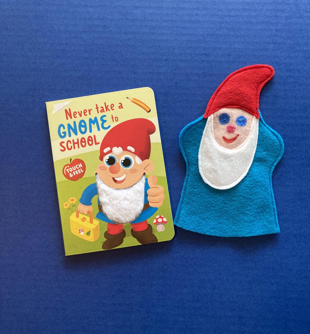 Gnome Puppet and Storybook Set / Gnome Handpuppet / Toddler Toy / Party ...