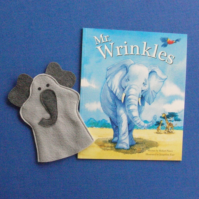 Elephant Puppet - Etsy