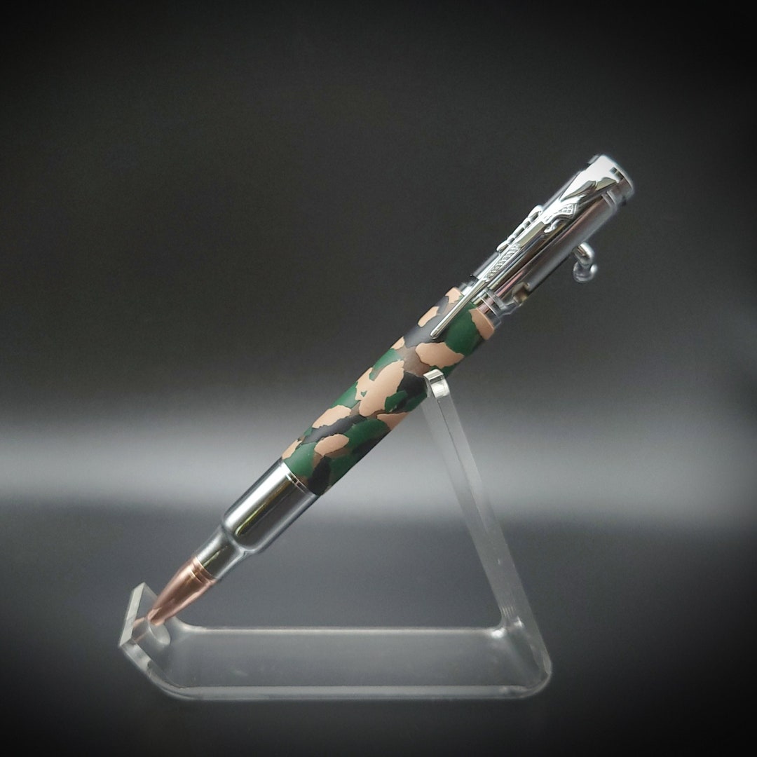 30 Cal Bolt Action Polymer Clay Pen in Woodland Camo - Etsy