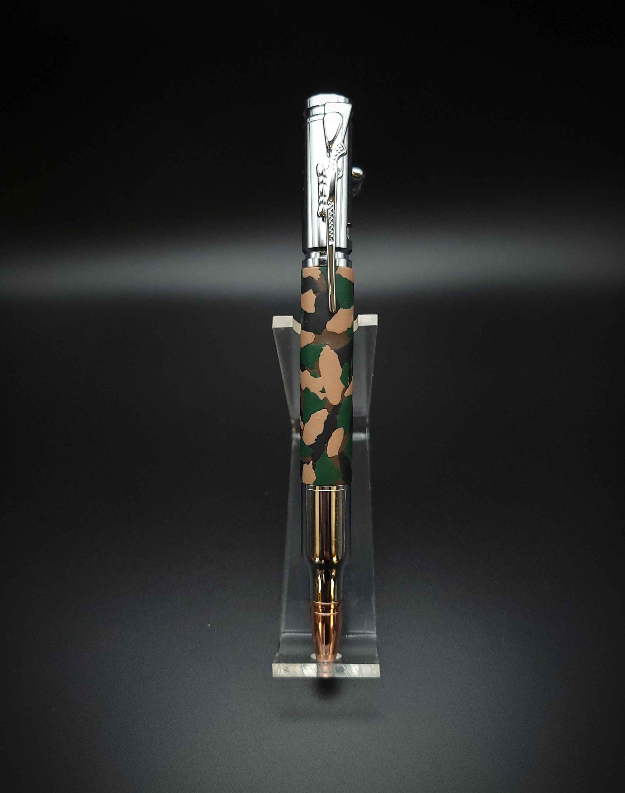30 Cal Bolt Action Polymer Clay Pen in Woodland Camo - Etsy