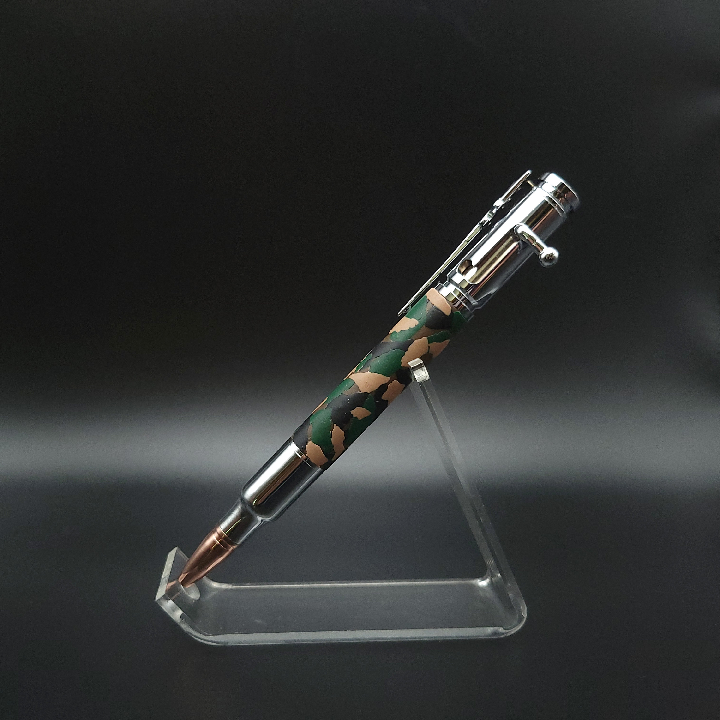 30 Cal Bolt Action Polymer Clay Pen in Woodland Camo - Etsy