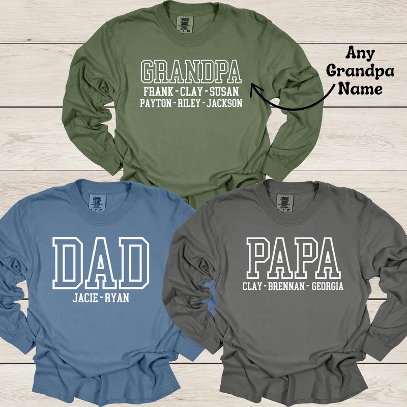 Poppy Long Sleeve Shirts - Etsy