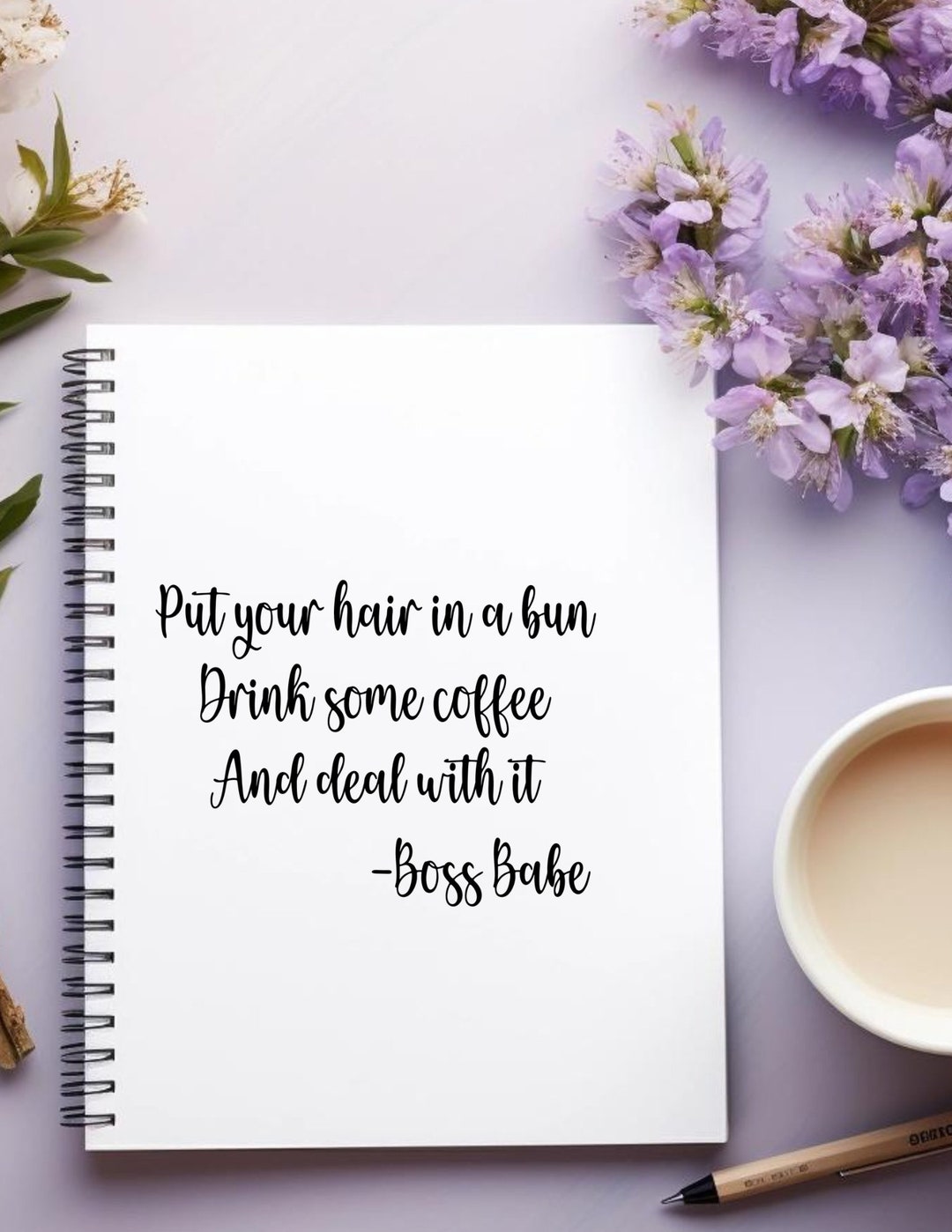 Spiral Notebooks Inspirational Message Notebook, Event Notebooks ...