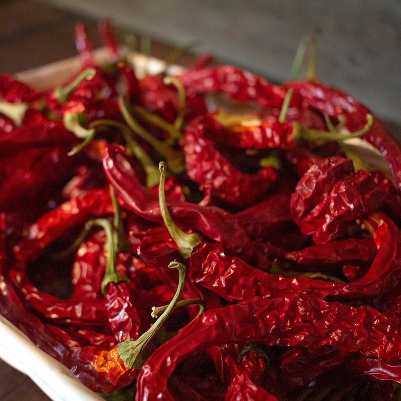 Organic Dried Cayenne Peppers (edible) | Certified Organic | Lovin ...