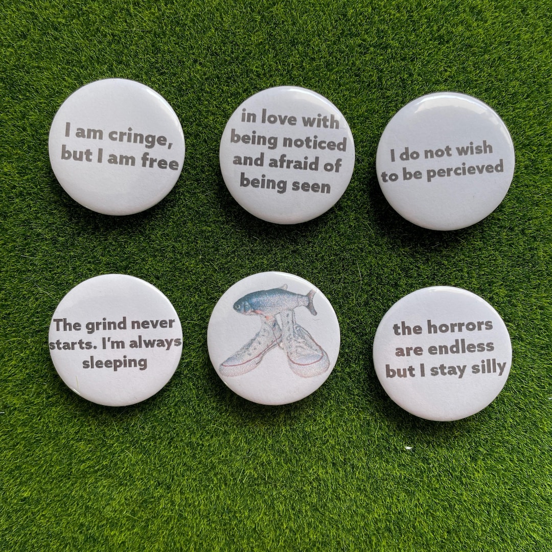 Silly Funny Quotes #4 | Pin Buttons - Etsy
