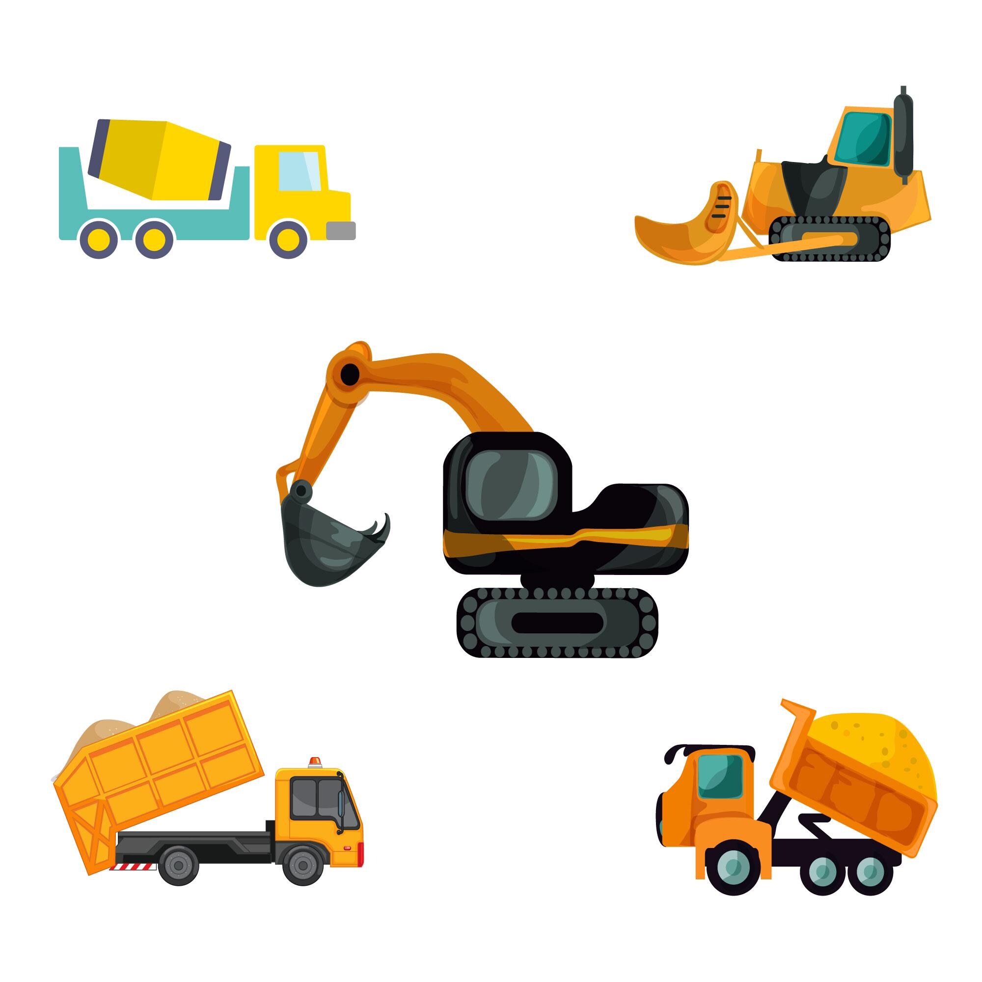 Construction Truck Svg Bundles, Construction Svg Bundles, Construction ...