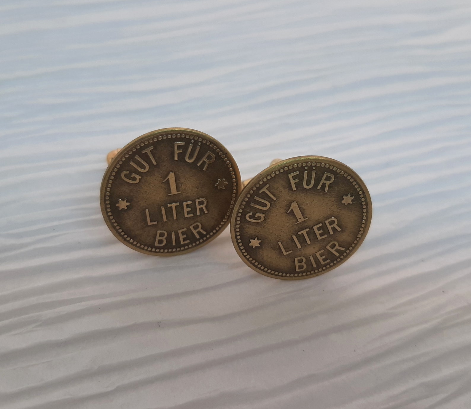 Boys Night Out Rare Antique German Beer Tokens Recycled | Etsy