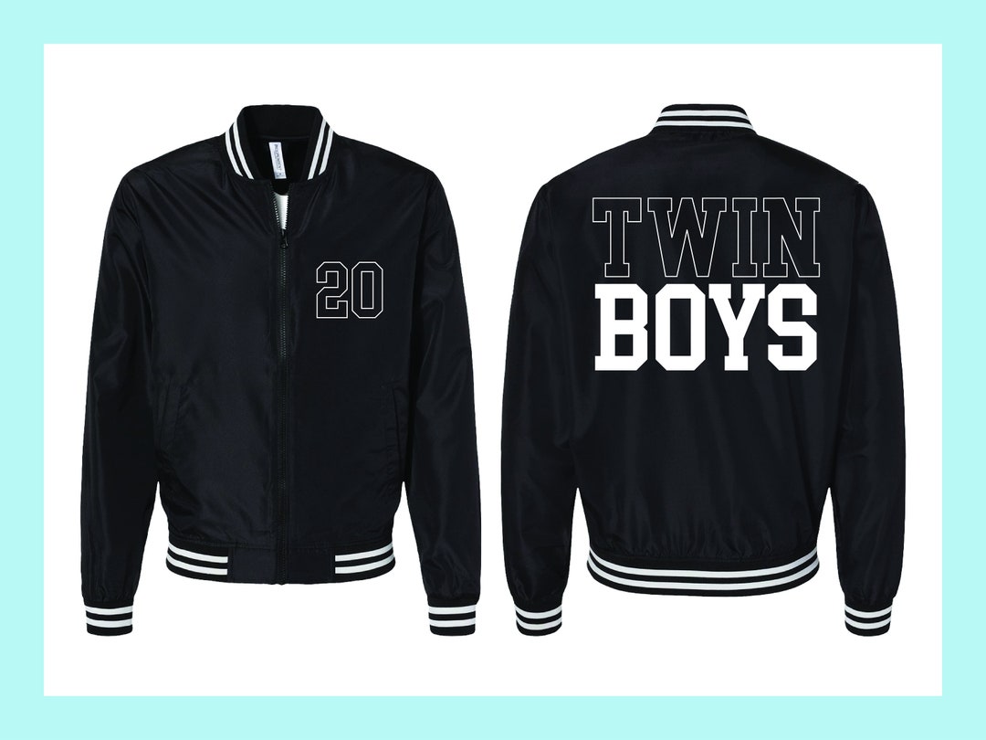 CUSTOM BOMBER JACKET, Waterproof, Personalized Text, Custom Text, Water ...