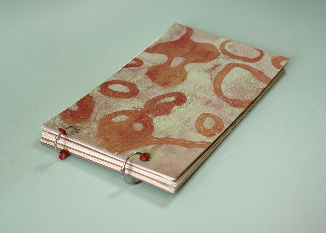Paper + Fabric Sketchbook - Lava Lamp - Etsy