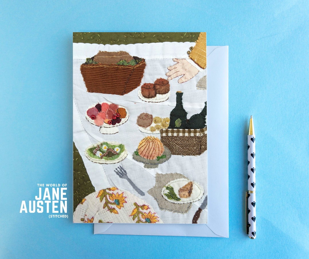 Regency Picnic Greetings Card - Etsy