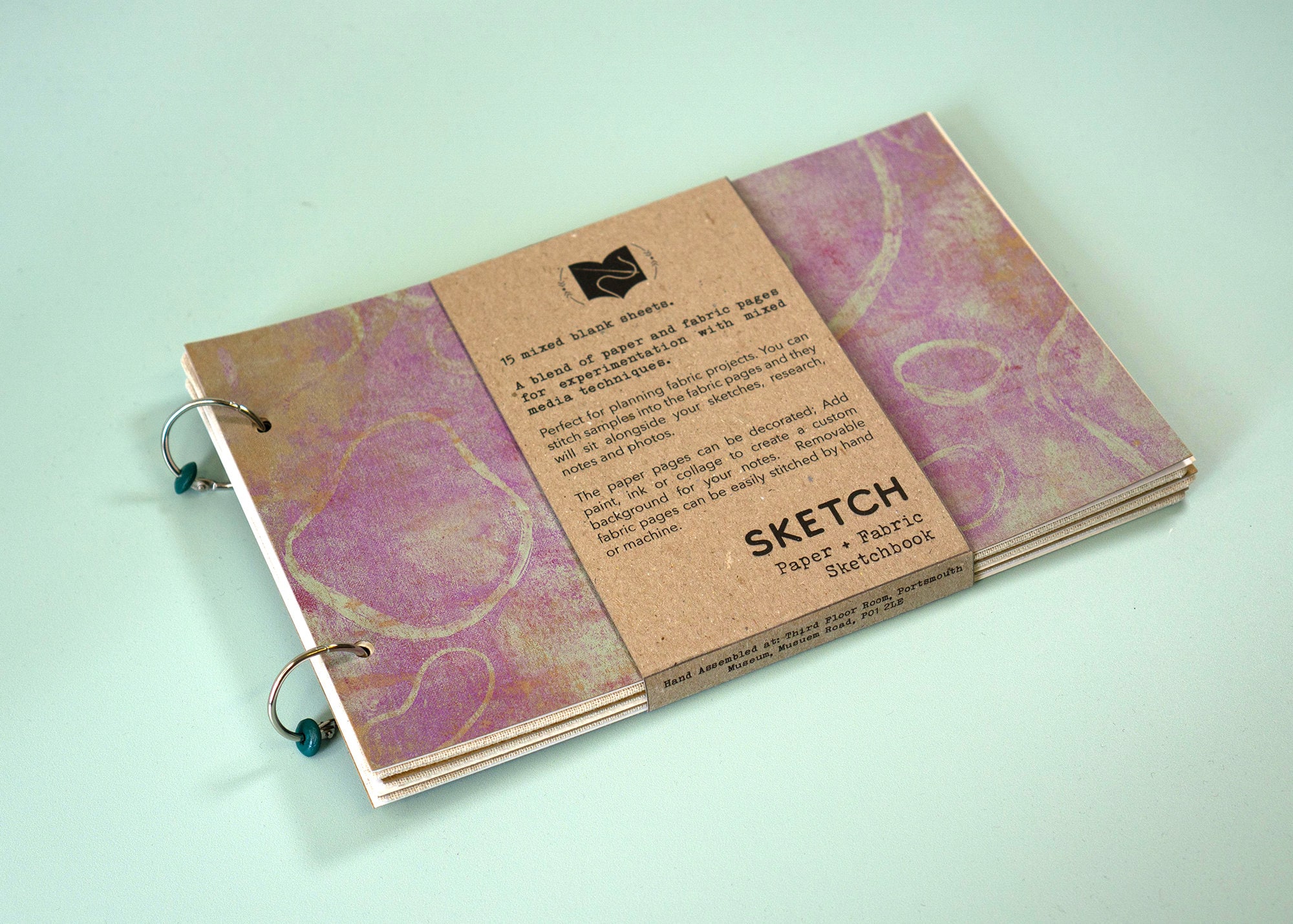 Paper + Fabric Sketchbook - Lava Lamp - Etsy