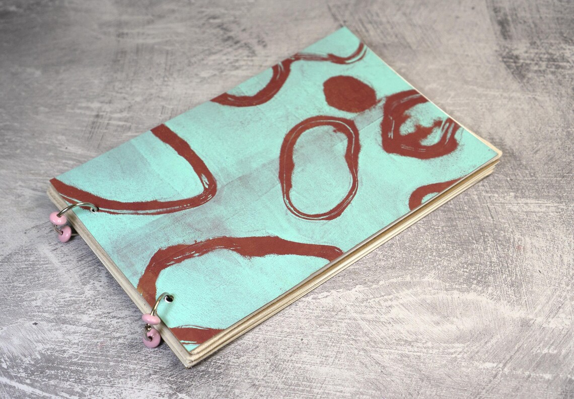Paper + Fabric Sketchbook - Lava Lamp - Etsy