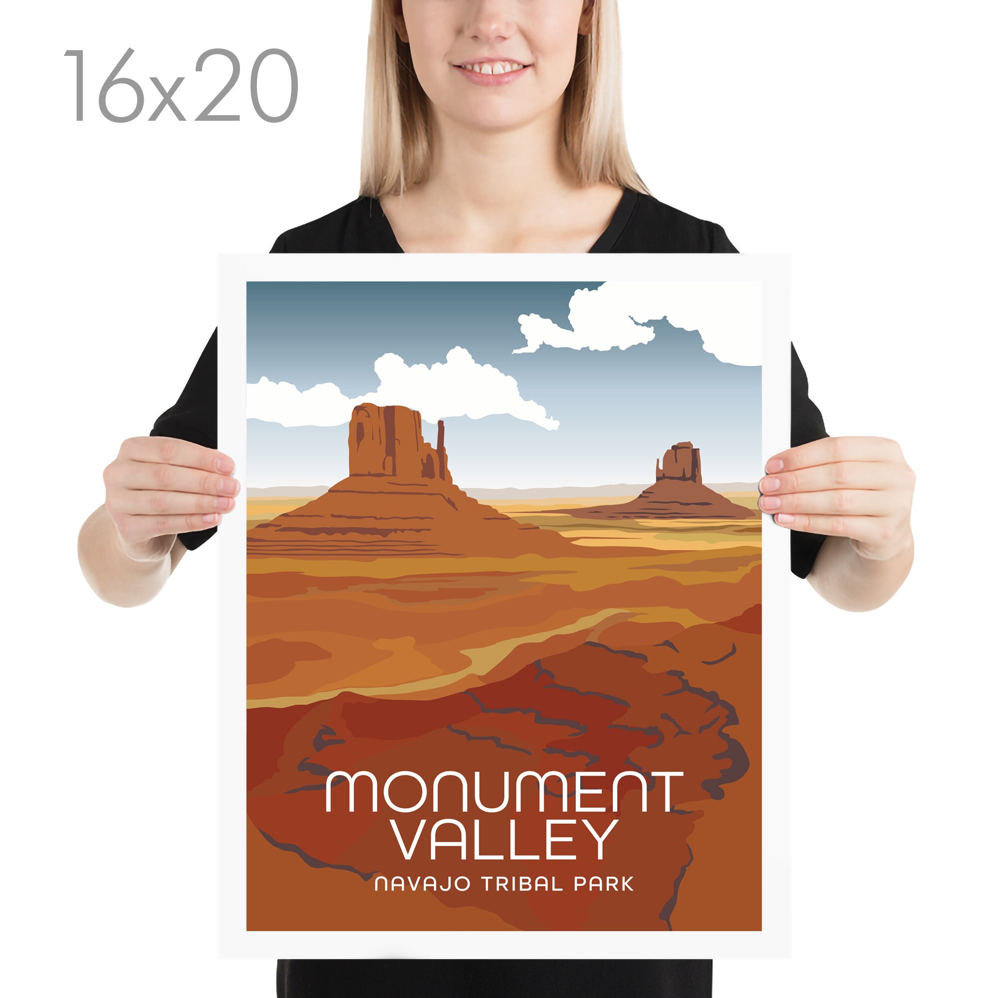 Monument Valley Poster - Etsy