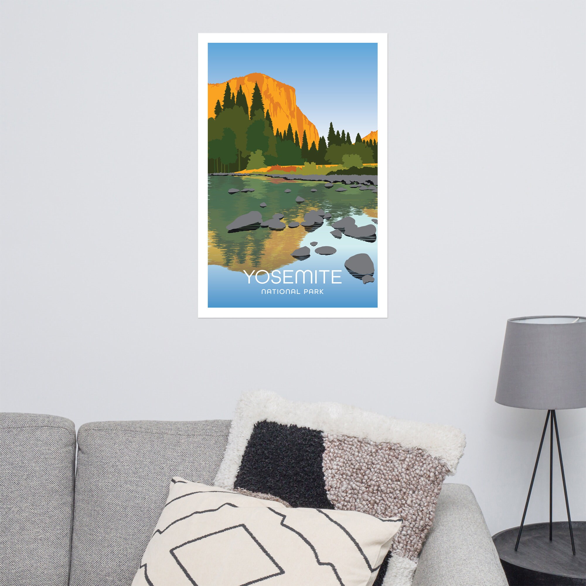 Printable Yosemite National Park Poster - Etsy