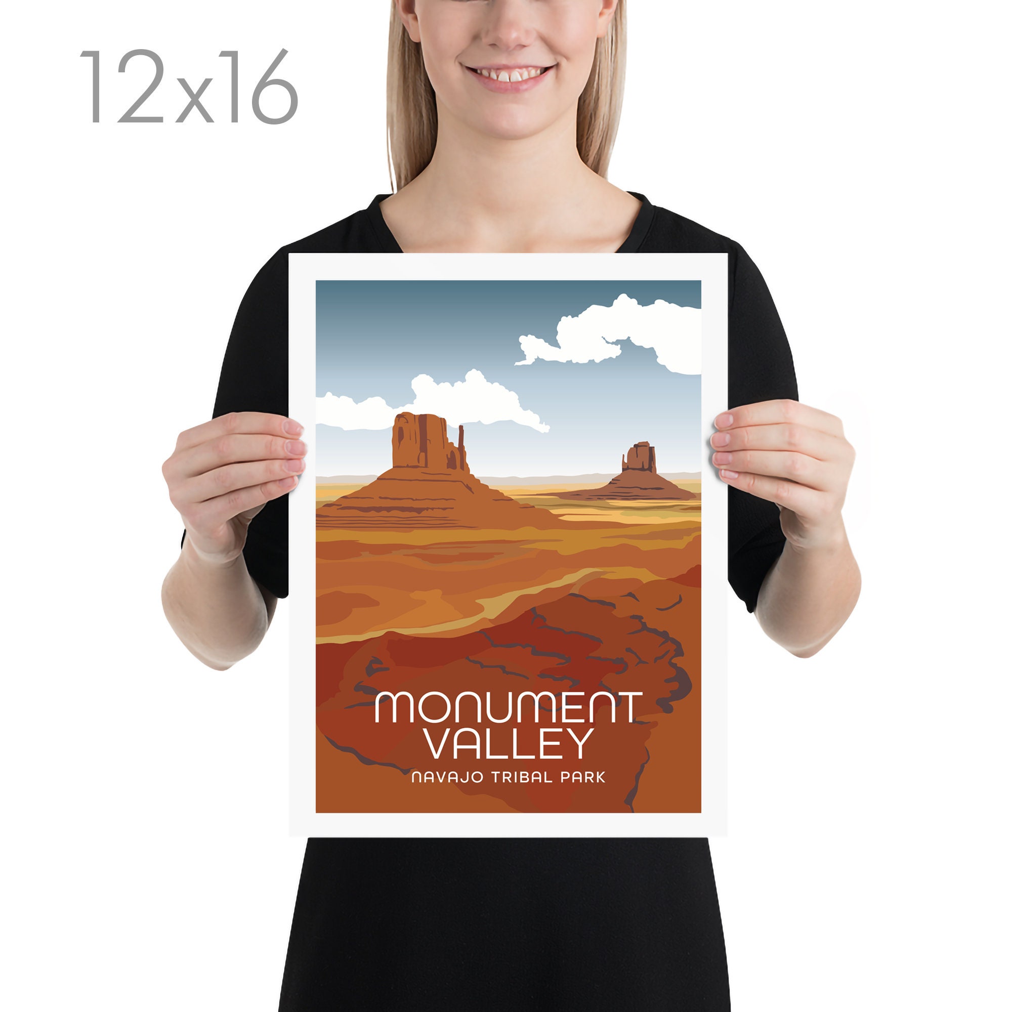 Monument Valley Poster - Etsy