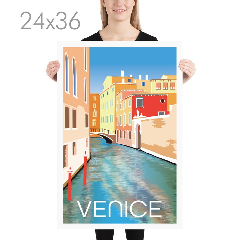 Venice Italy Poster - Etsy