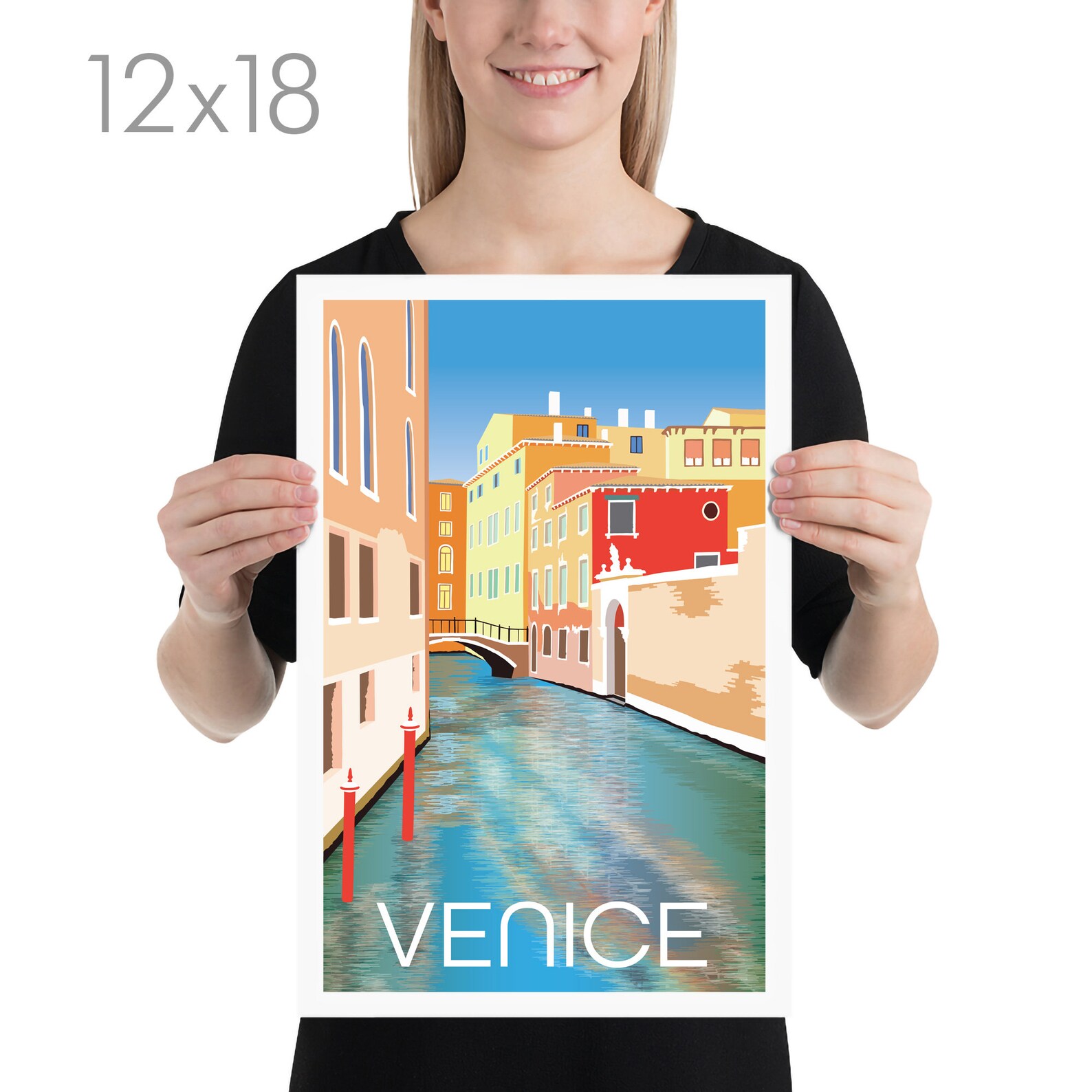 Venice Italy Poster - Etsy