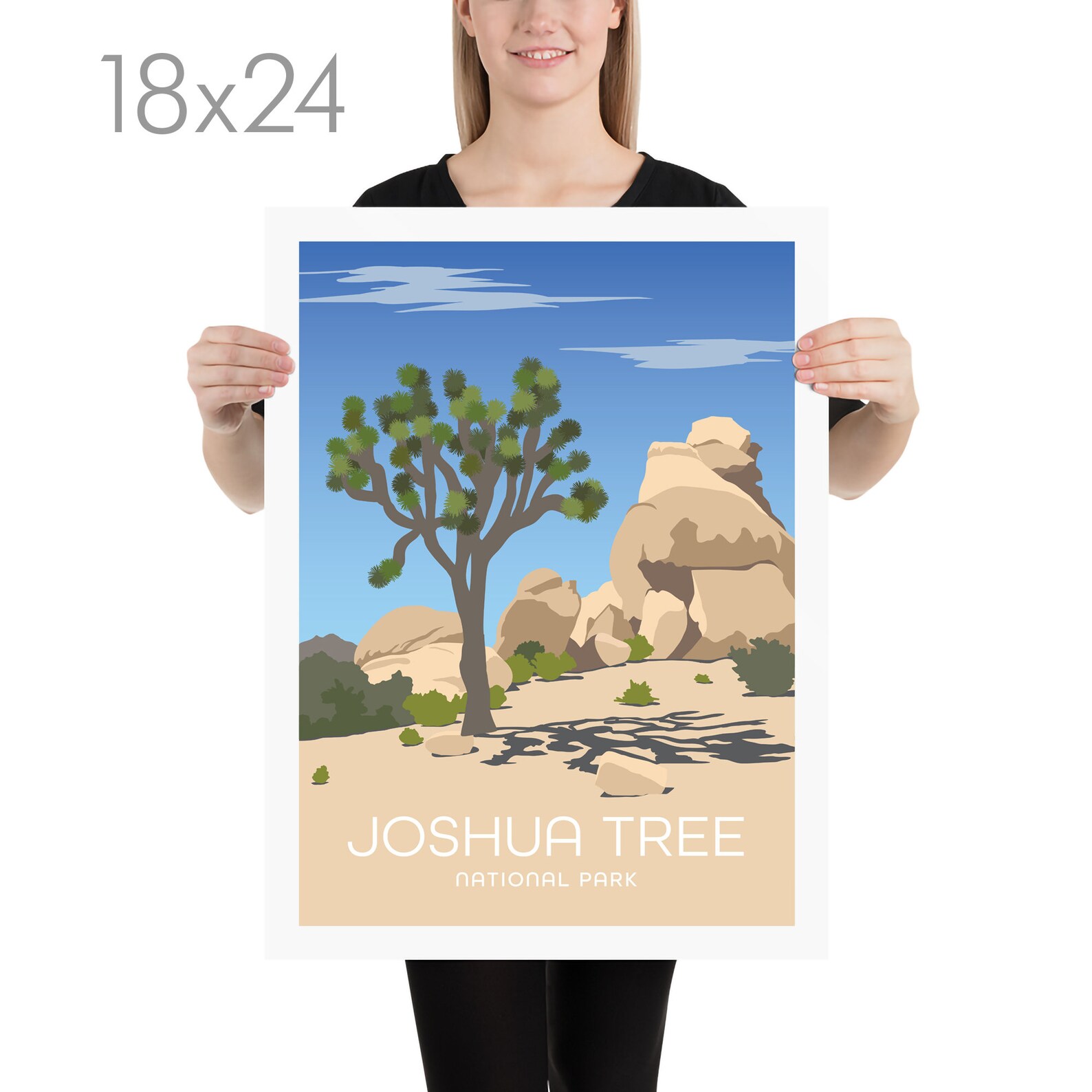 Joshua Tree National Park Poster - Etsy