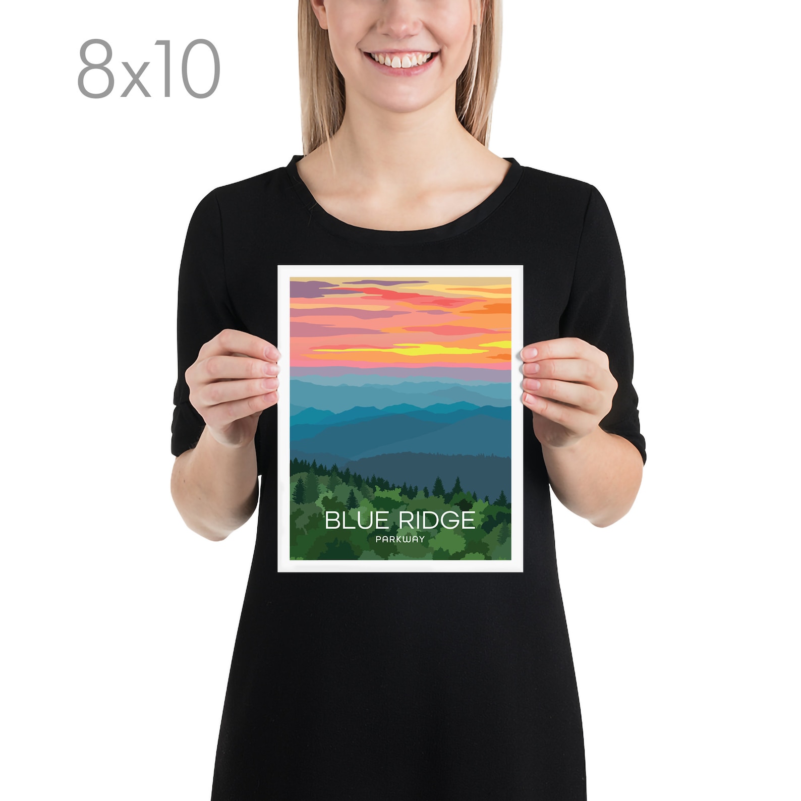 Blue Ridge Parkway Poster - Etsy