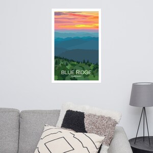Blue Ridge Parkway Poster - Etsy