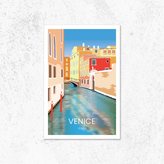Venice Italy Poster | Etsy