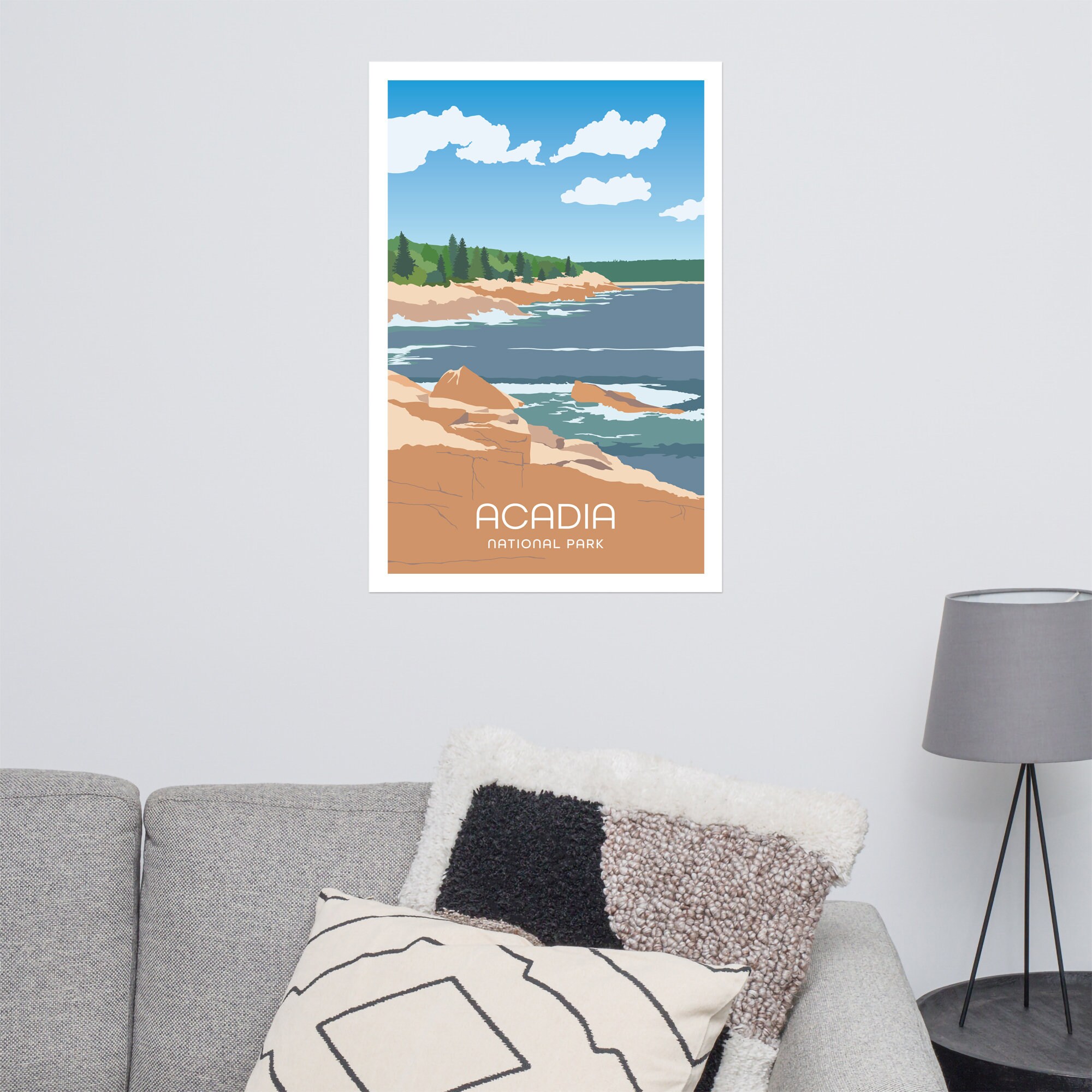 Acadia National Park Poster - Etsy