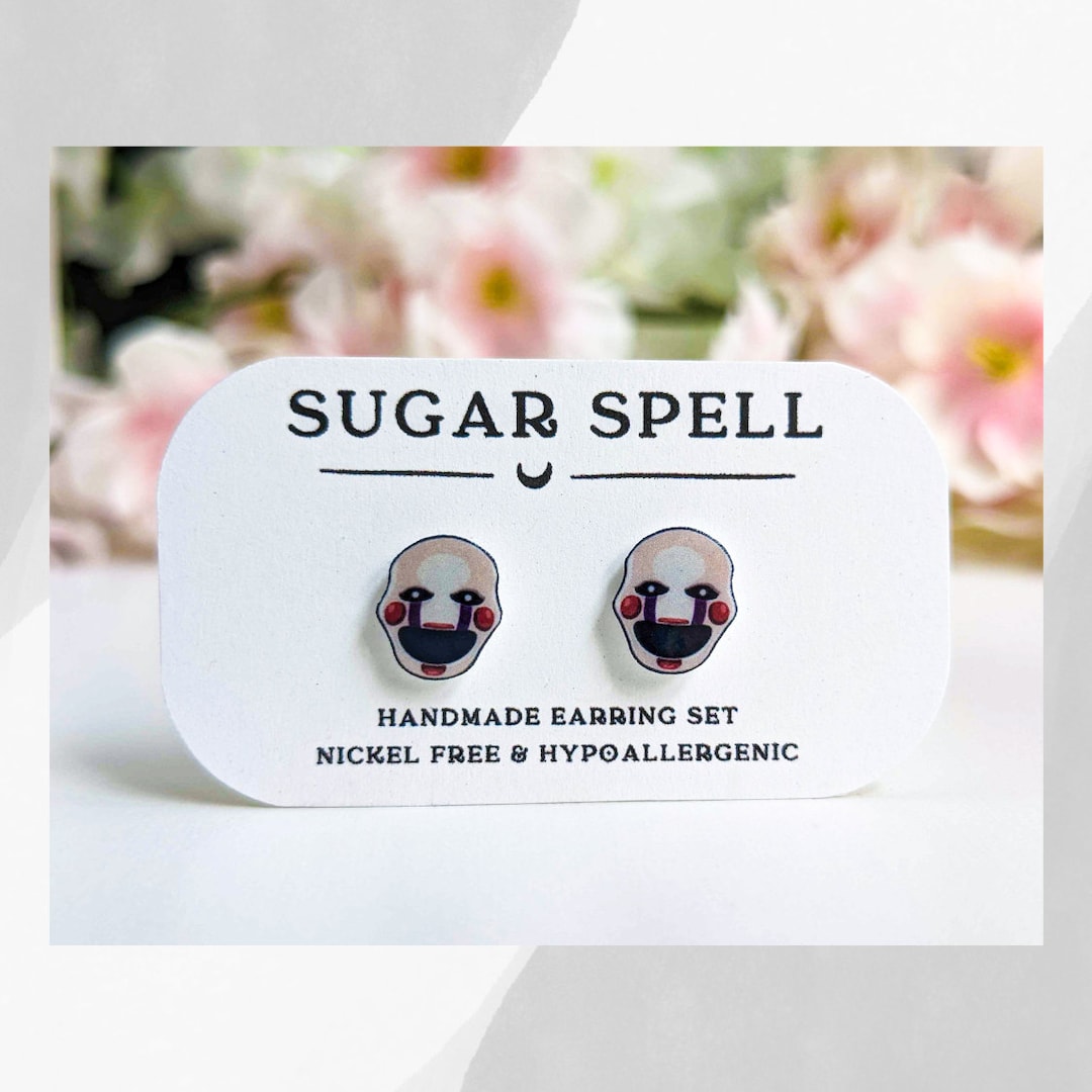 Five Nights at Freddy's the Puppet Stud Earrings - Etsy