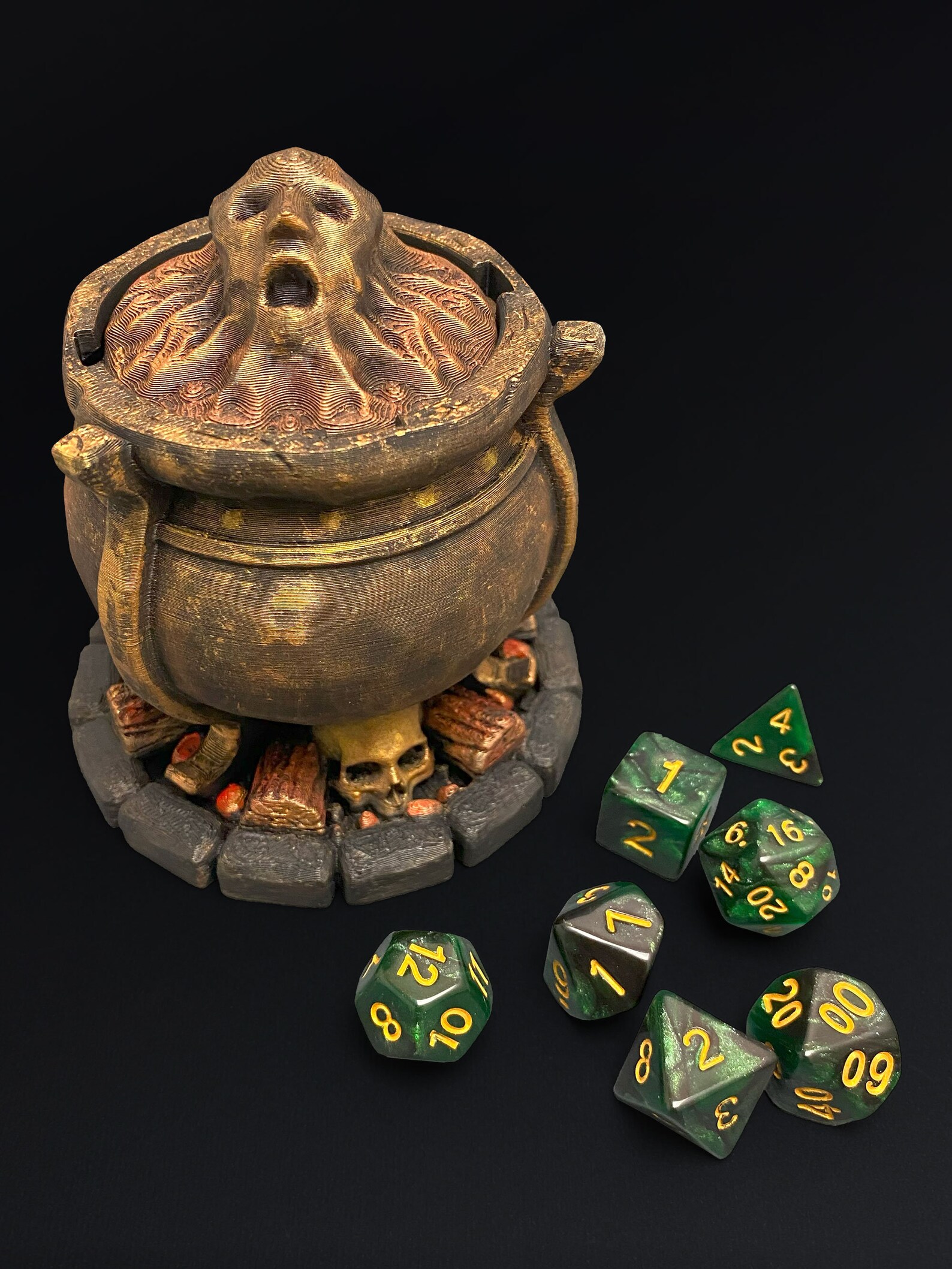 Dice Box for Dungeons and Dragons, Dice Vault Like 3d Print Dnd Gifts ...