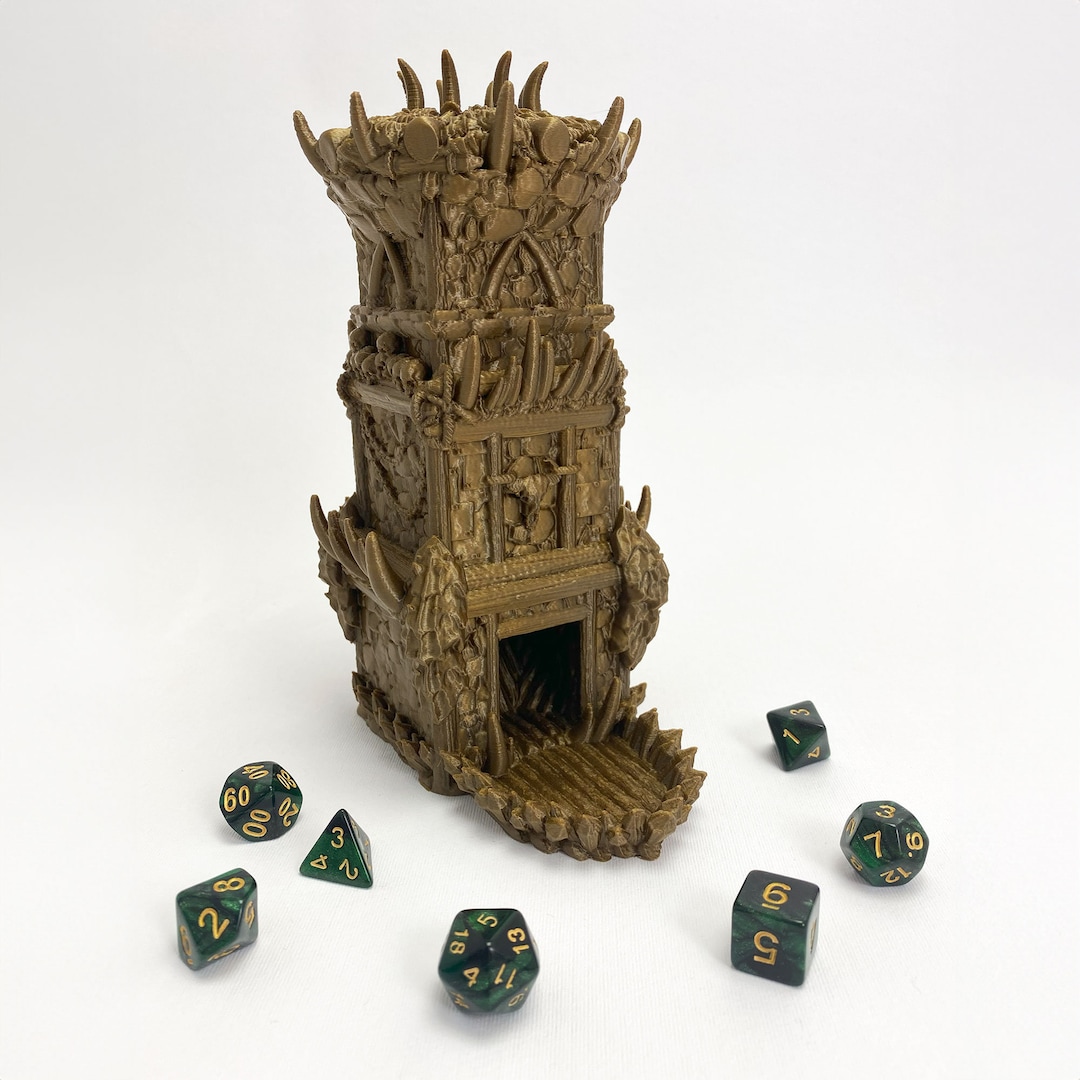 Orc Dice Tower for Dungeons and Dragons, DND Accessories for Dungeon ...