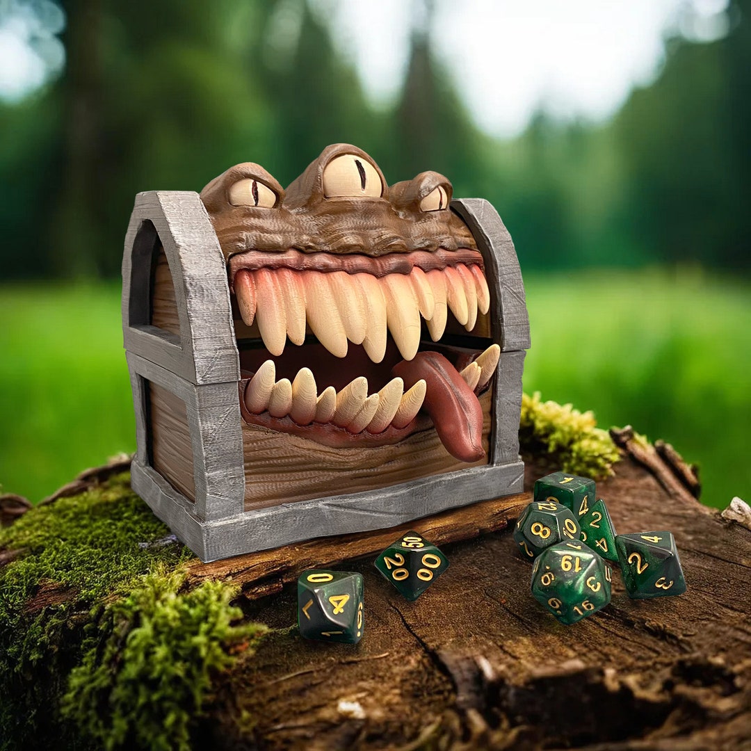 Dnd Dice Box for Dungeons and Dragons, Dice Box for Role Playing Game ...