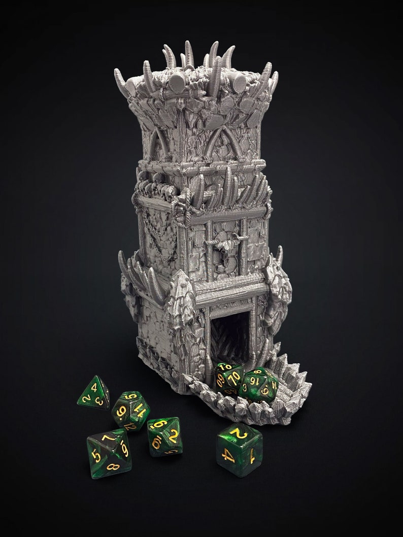 Orc Dice Tower for Dungeons and Dragons, DND Accessories for Dungeon ...