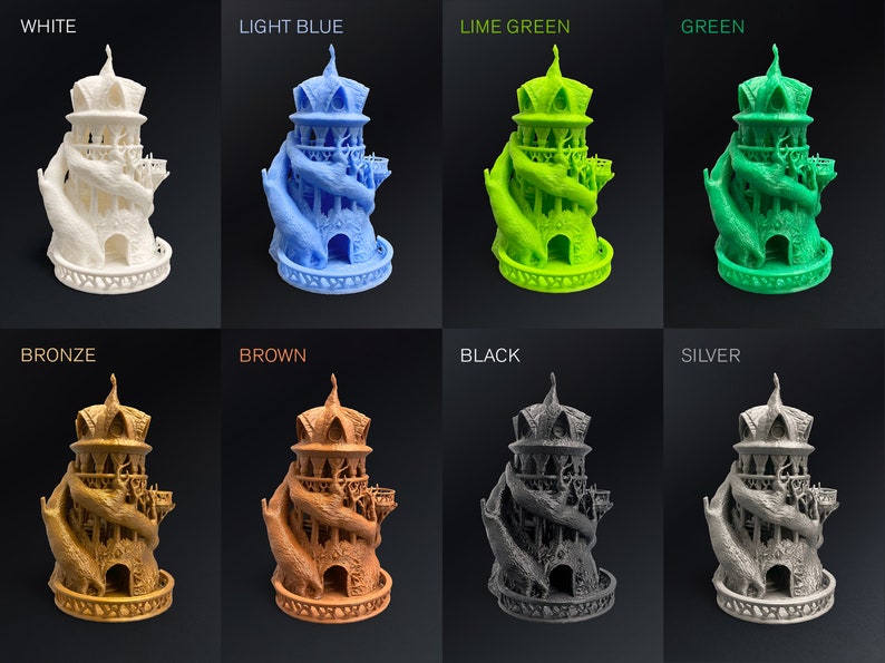 Wizard Dice Tower for Dungeon Master, Dice Roller Castle for Role Playing Game, Dungeons and ...