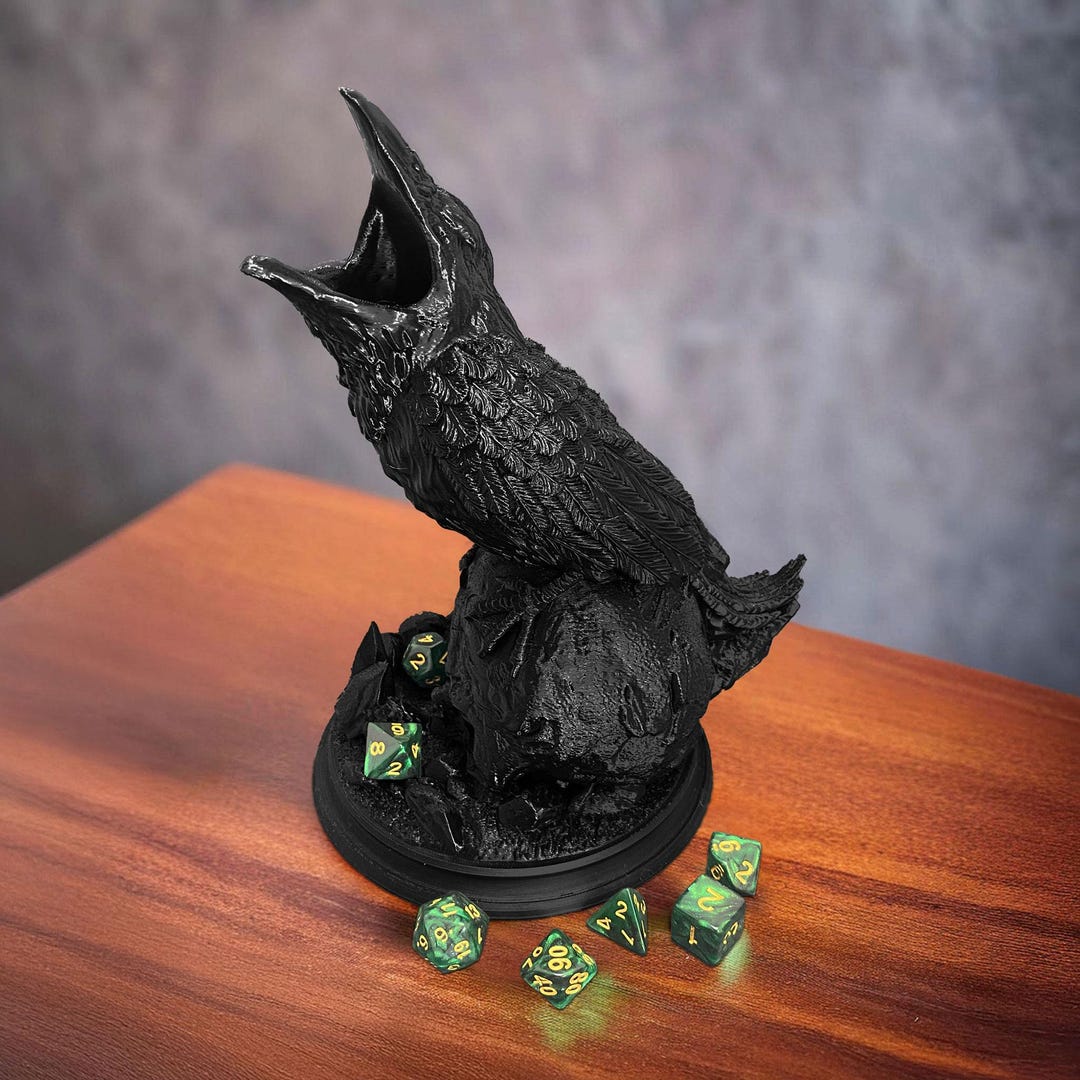 Raven's Feast Dice Tower, Viking Dice Tower for DND, Norse Mythology ...