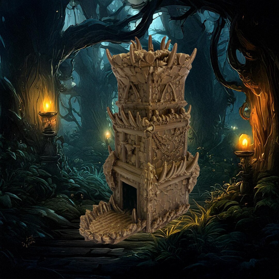 Dice Towers for Dnd, Orc Dice Tower for Dungeons and Dragons, DND ...