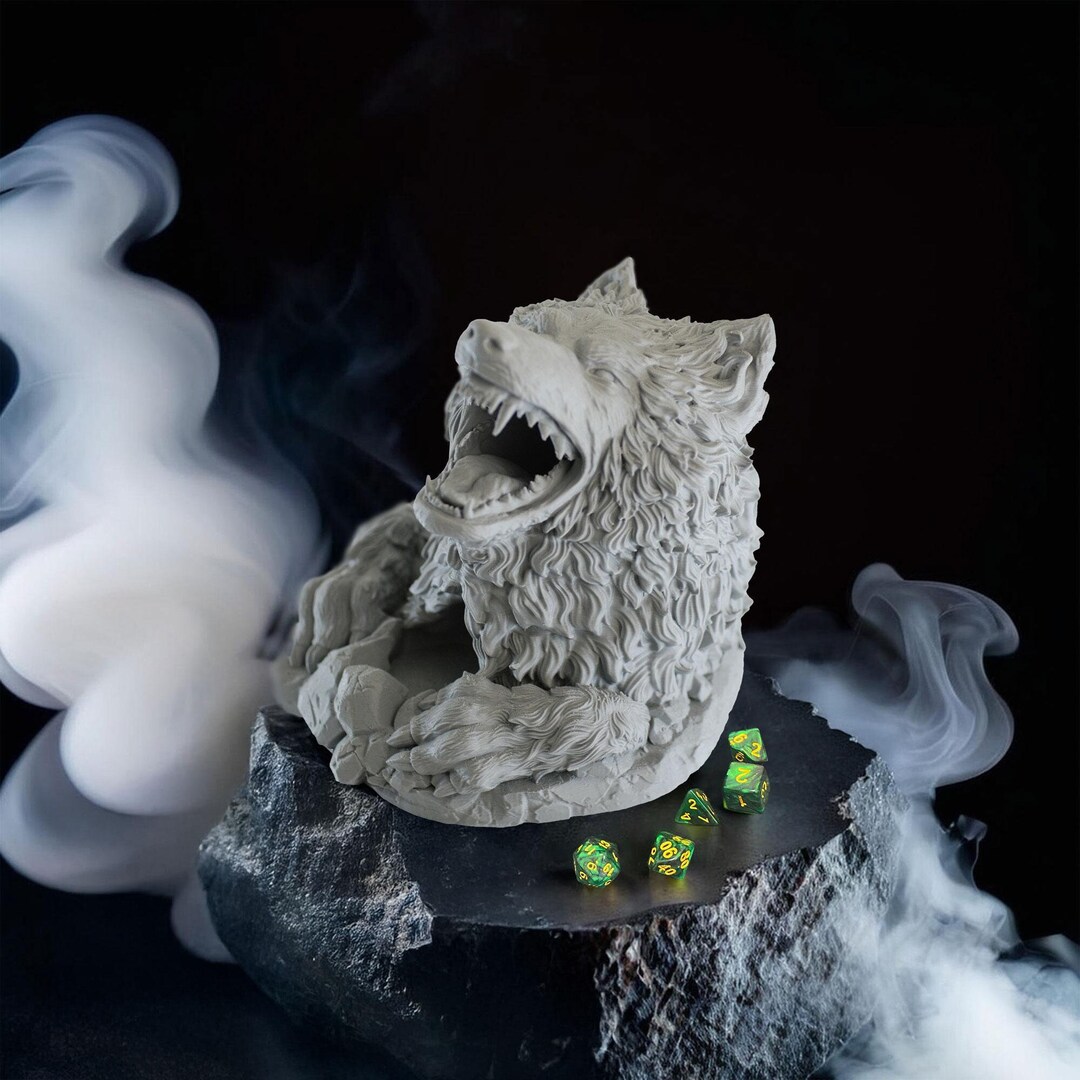 Wolf Bite Dnd Dice Tower for Dungeons and Dragons, Dice Towers Like Dnd ...