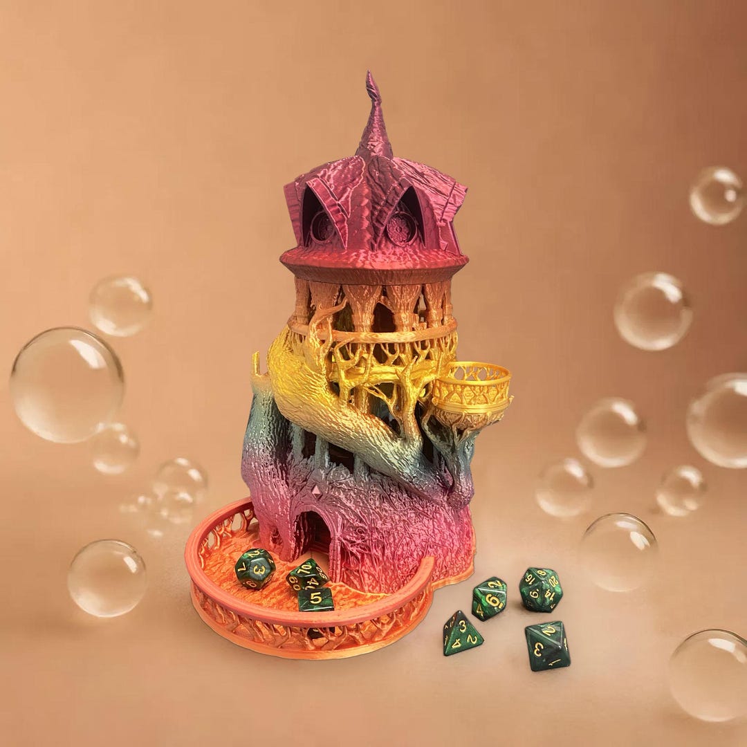 Dnd Dice Tower as a Dungeon Master Gift, Dnd Accessories as a 13th ...