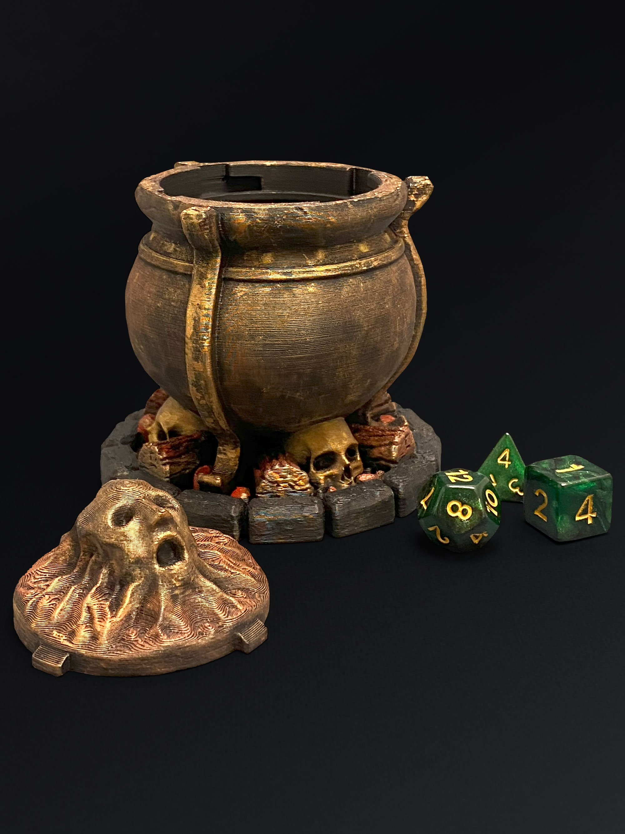 Dice Box for Dungeons and Dragons, Dice Vault Like 3d Print Dnd Gifts ...