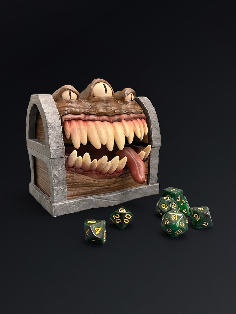 Dnd Dice Box for Dungeons and Dragons, Dice Box for Role Playing Game ...