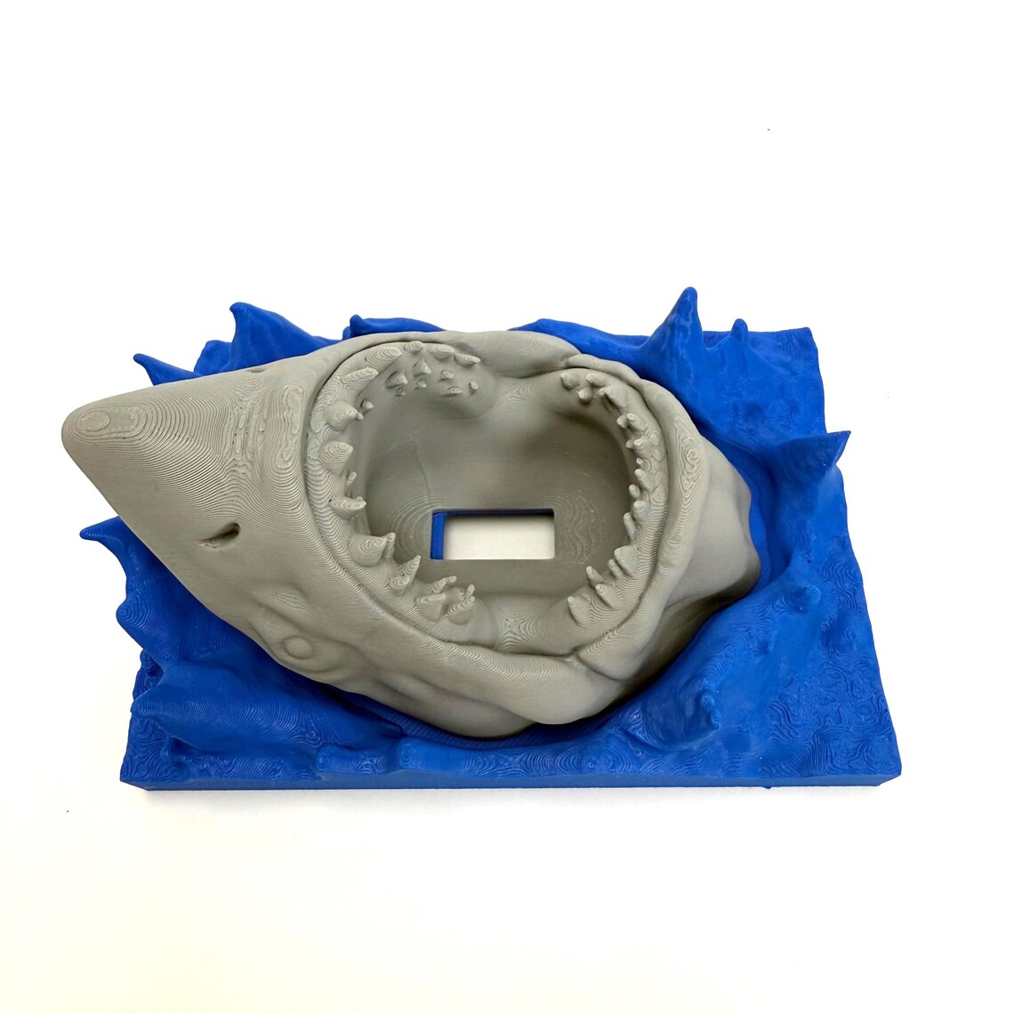 3D Printed Shark Switch Plate, Shark Switch Cover, Ocean Wall Decor for ...
