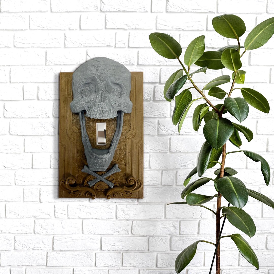Skull Light Switch Cover, Pirate Decor for Kids Room - Etsy