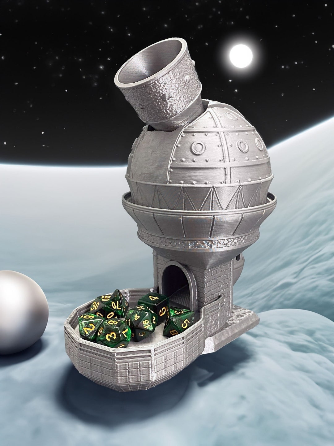 DND Dice Tower for Dungeon and Dragons, RPG Dice Roller - Steampunk ...