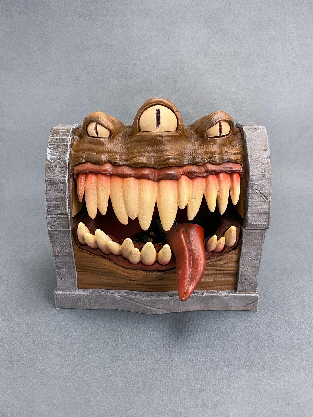 Monster Hand Painted Dice Storage for Dungeons & Dragons, Tabletop RPG ...