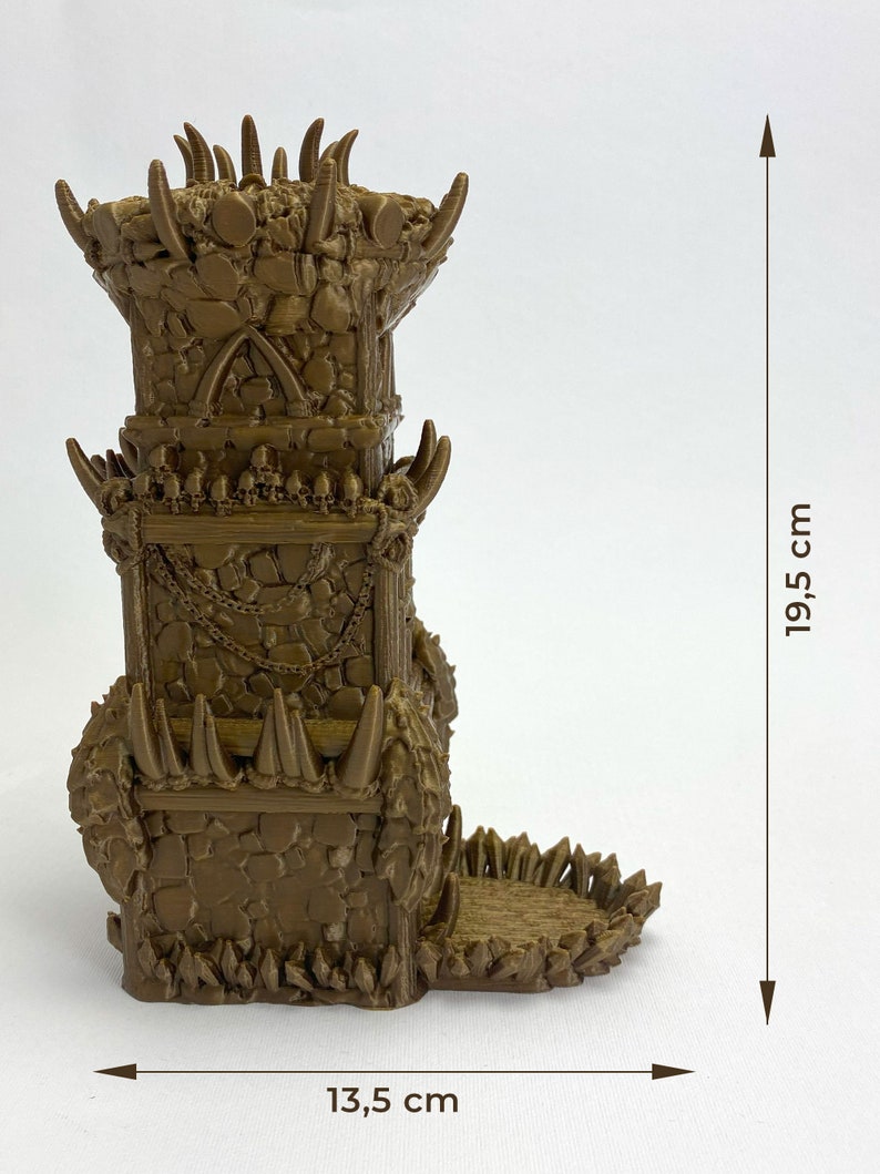 Orc Dice Tower for Dungeons and Dragons, DND Accessories for Dungeon ...